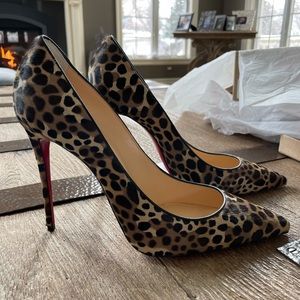 Christian Louboutin | Shoes | Nib Christian Louboutin Kate 0mm Pony ...